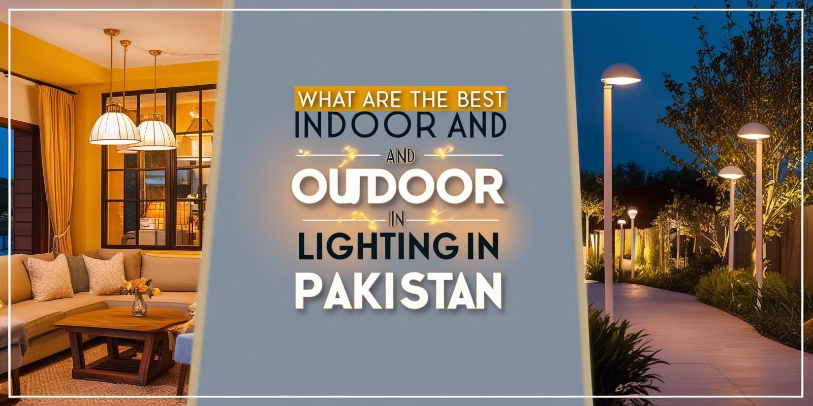 What are the Best Indoor and Outdoor Lighting Solutions in Pakistan ...